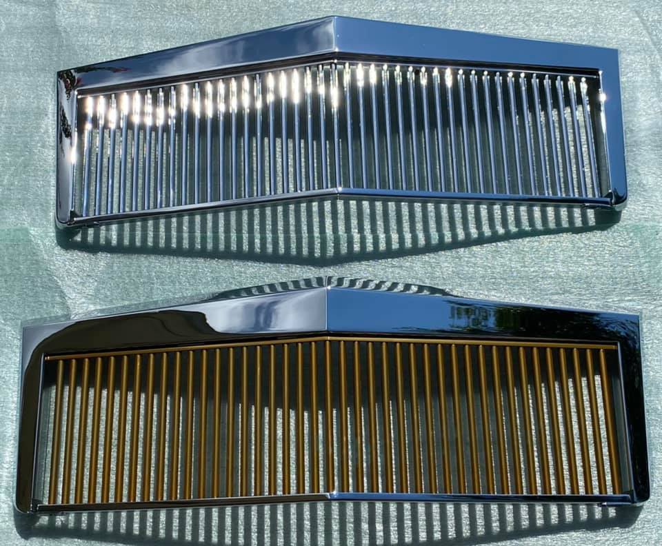 1993 - 1996 Cadillac Fleetwood Brougham Vertical Castle Grille (8 to 12 ...