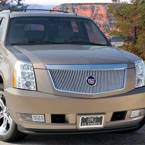 E&G CLASSICS "New" 2007 - 2014 Cadillac Escalade VERTICAL Grille in Gold Color Bars | American ...