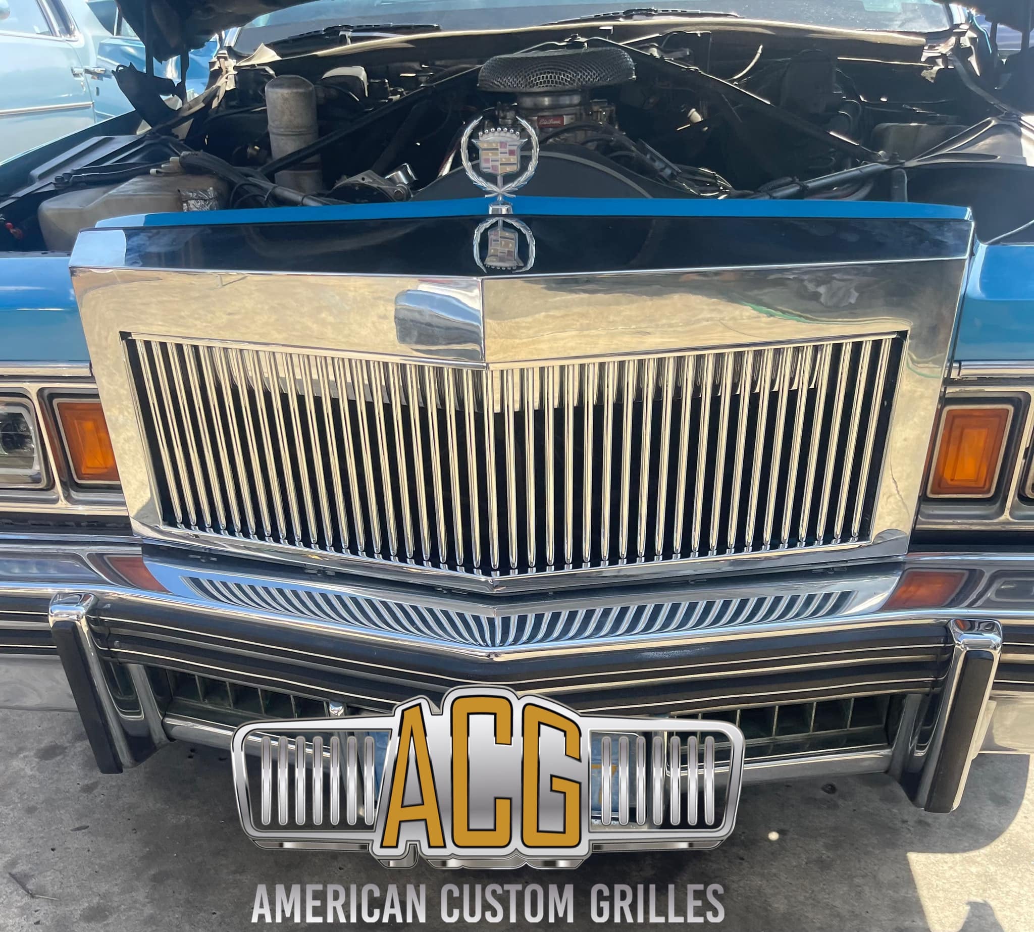 1977 - 1979 Cadillac Fleetwood / Deville RWD Vertical Castle Grille ...
