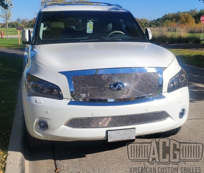 2011 - 2014 Infiniti QX56 / QX80 Chrome with Stainless, Chrome or Black ...