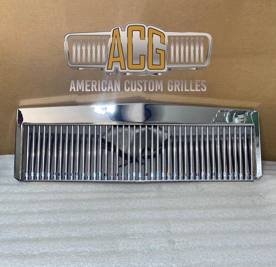 1977 - 1986 Pontiac Parisienne Vertical GIANT SPOKE Grille - (October ...
