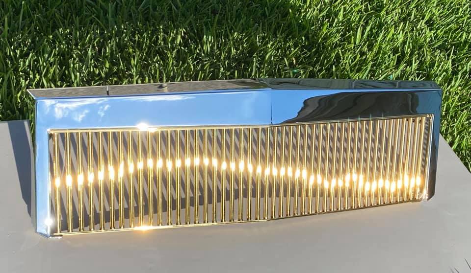 1993 - 1996 Cadillac Fleetwood Brougham Vertical GIANT SPOKE Grille ...